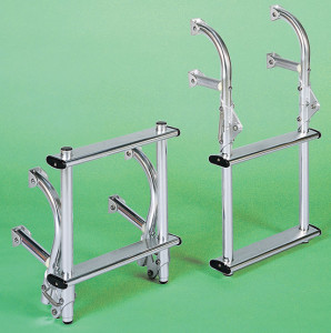 Universal Mount Transom Ladders - Drifter Marine